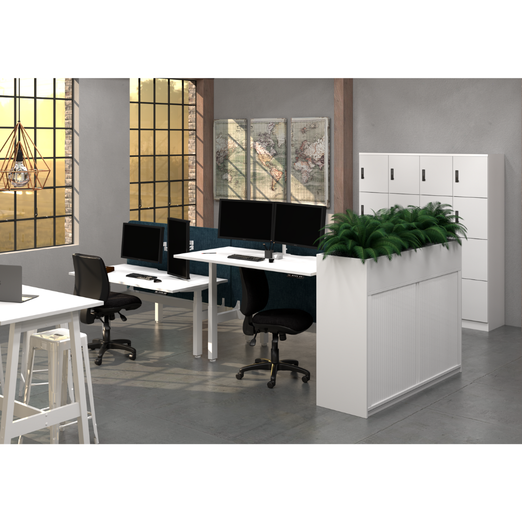 Electric Height Adjustable Standing Desk NZ from Workspace Direct