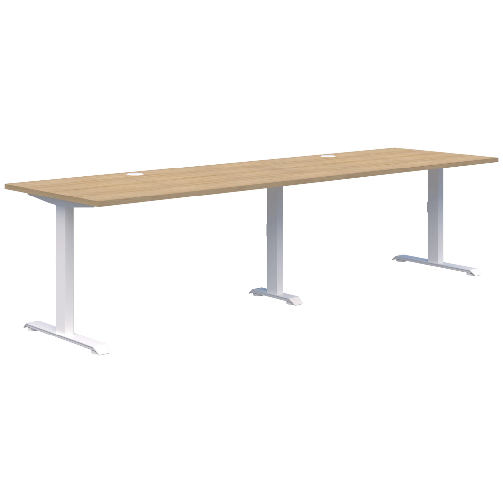 Summit II Fixed Height Inline 2 Pod Desk – Workspace Direct