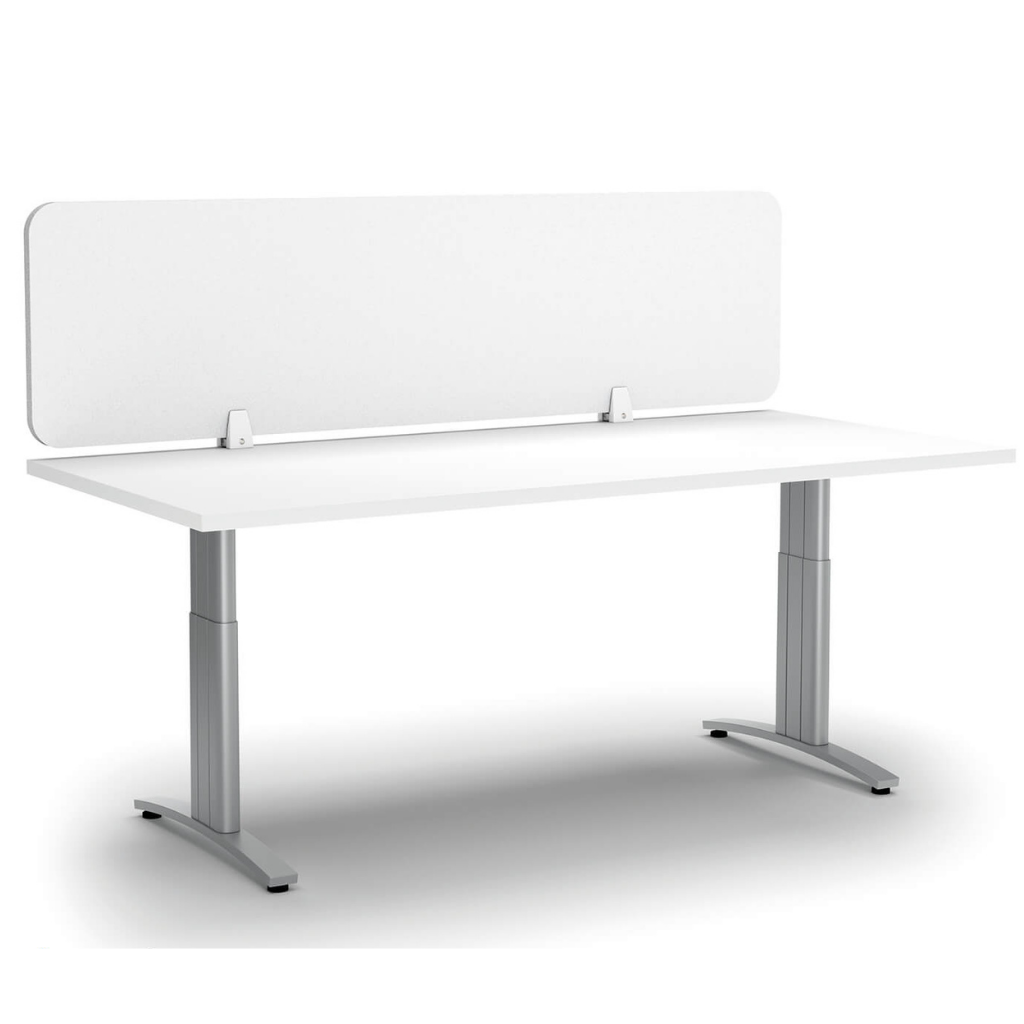 Office Desk Mounted Screens NZ from Workspace Direct