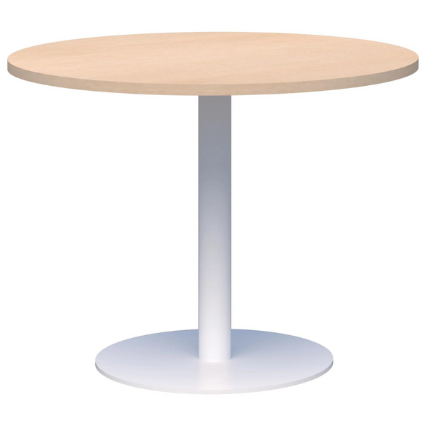 Classic Round Meeting Room Table NZ – Workspace Direct